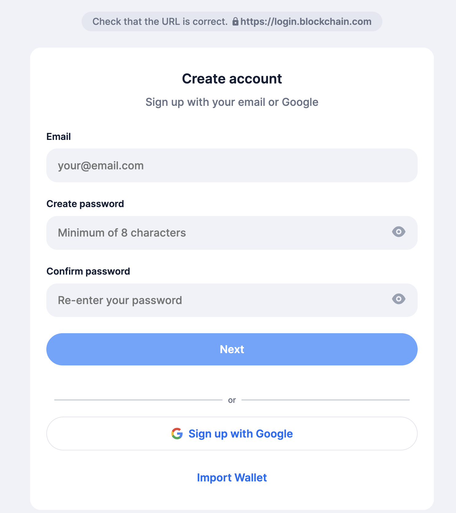 How to open a new Blockchain.com account? – Blockchain Support Center