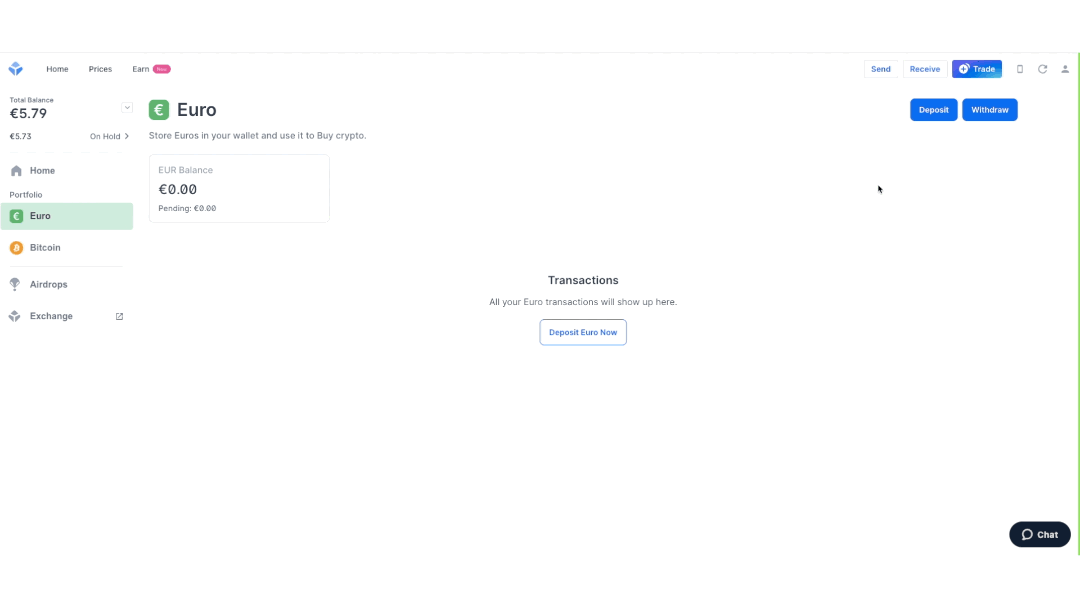 How do I deposit EUR via Bank Transfer (SEPA)? – Blockchain Support Center