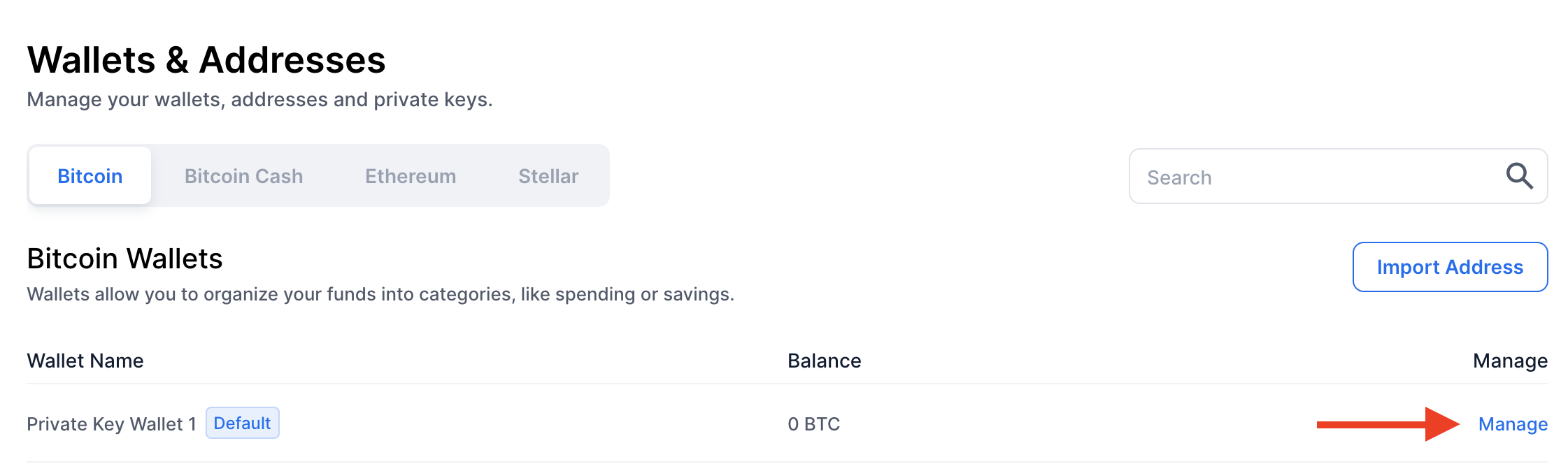 How do I receive bitcoin to a Legacy address? – Blockchain Support Center